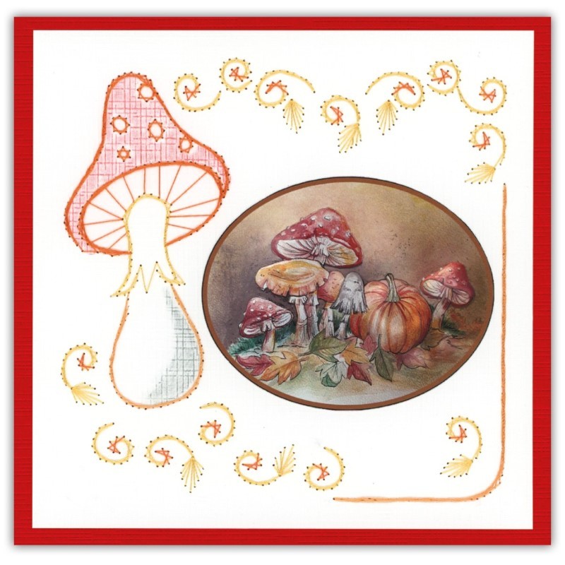 Stitch and do 206 - kit Carte 3D broderie - Automne Incroyable